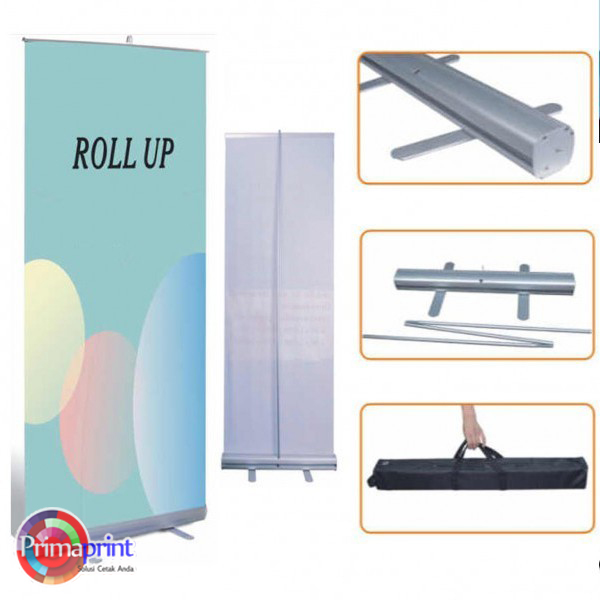 Cetak Roll Up Banner Albatross dan Flexy Korea - Prima Mandiri Digital Printing